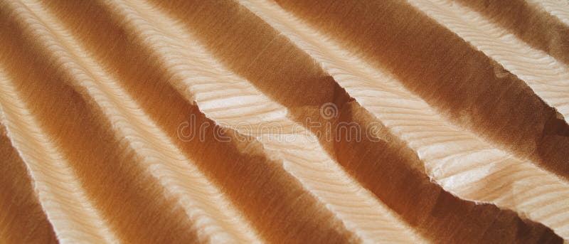 Kraft Paper Texture Featuring a Distinct Ribbed Pattern with Parallel ...