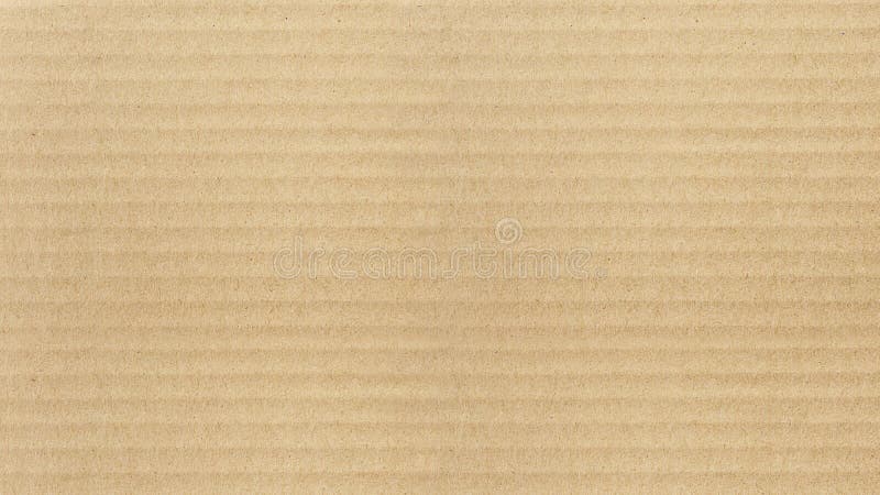 Kraft Paper Texture. Horizontal Stripes for Background Stock Image ...