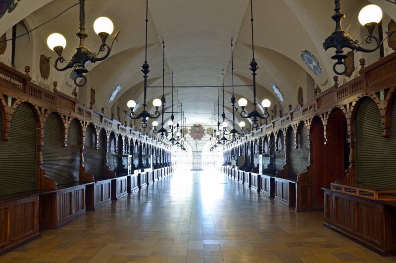 Krakow - Cloth Hall - Main Square - Poland Stock Photo - Image of cloth ...