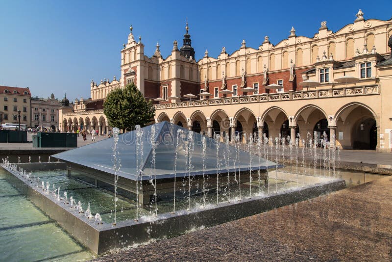 Krakow Cloth Hall stock image. Image of cracow, polish - 98575777