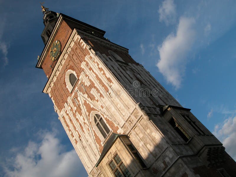 Krakow ratusz stock image. Image of square, architecture - 1833155
