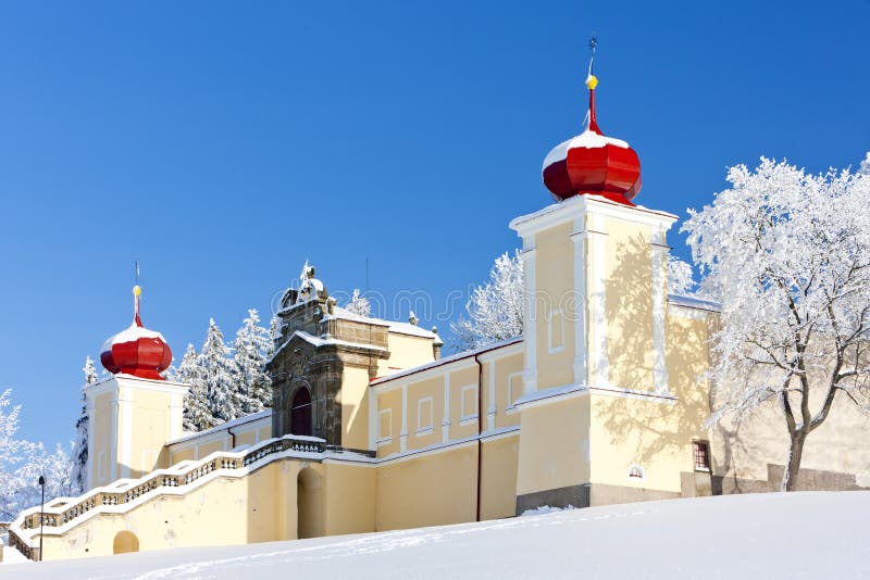 Kraliky Monastery stock image. Image of czechoslovakia - 17236389