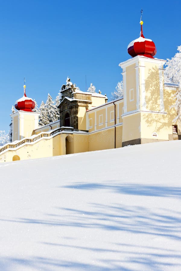 Kraliky Monastery stock image. Image of architecture - 17236399