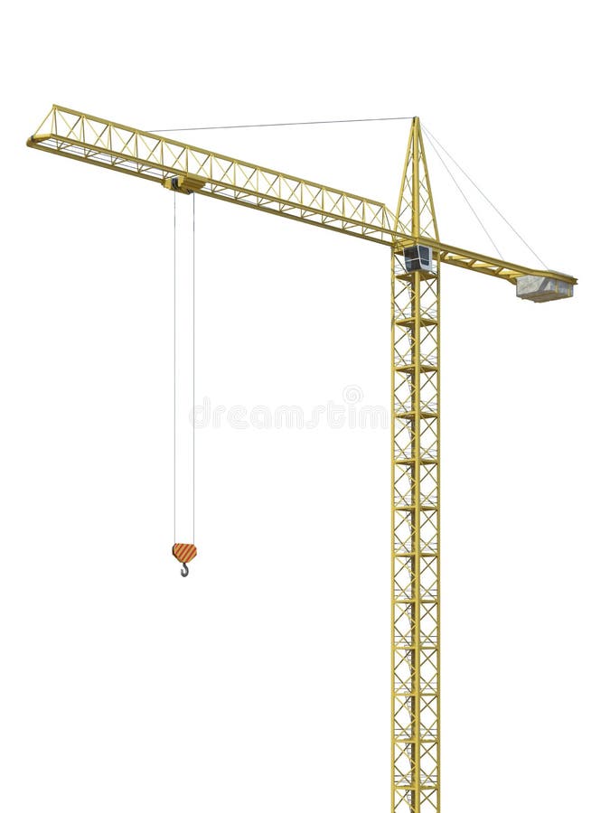 Kran stock abbildung. Illustration von aufbau, aufgebaut - 24108959