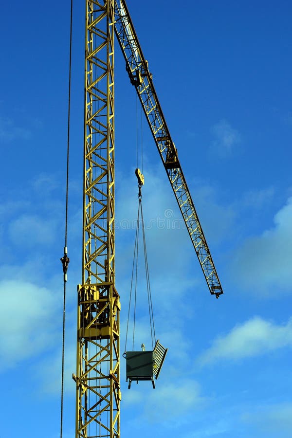 Kran-Haken und Befestigung stockbild. Bild von getrennt - 10427715