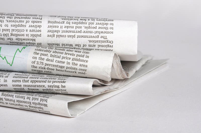 Krant stock foto. Image of gegevens, redactie, recycleer - 21791964
