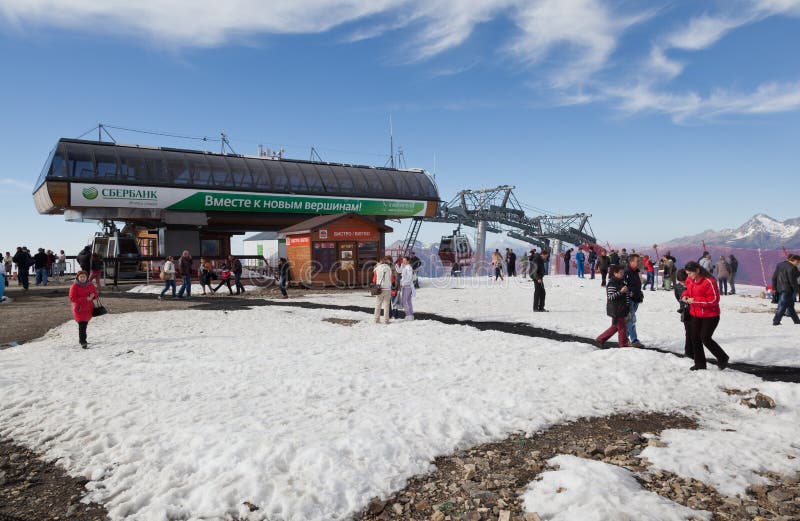 Krasnaya Polyana, Sochi editorial photo. Image of editorial - 35196686