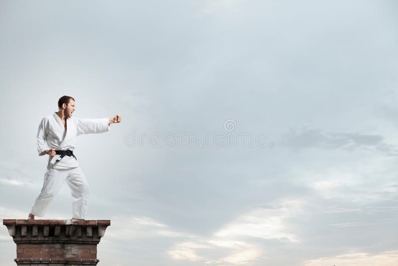 Krate man in action stock photo. Image of fight, outdoor - 72283234