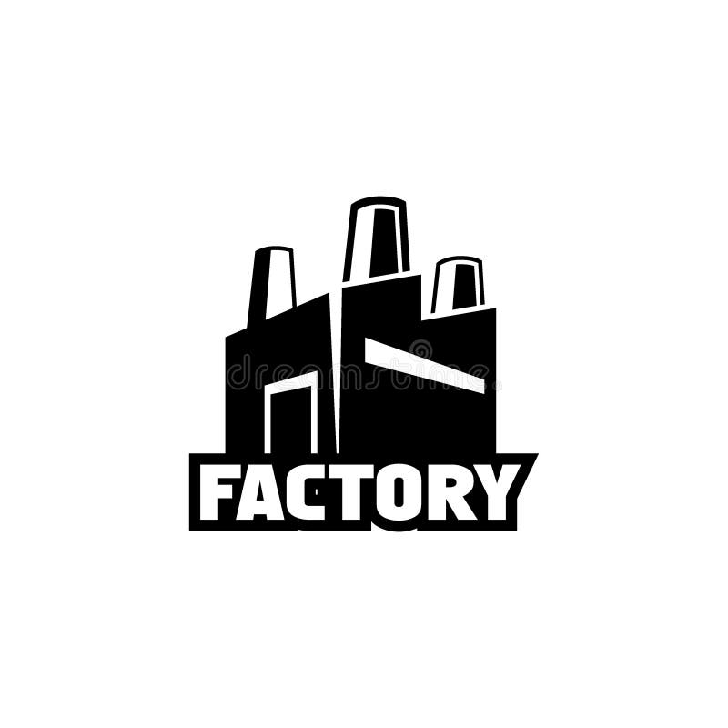 Kreative Fabrik Logo Design Vector Art Logo Stock Abbildung ...