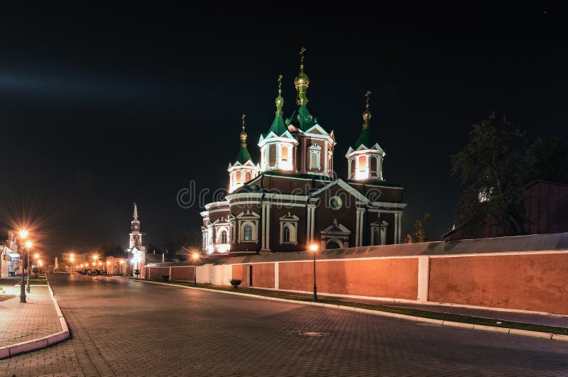 Kremlin De Kolomna, Rússia, Cidade De Kolomna Foto de Stock - Imagem de ...