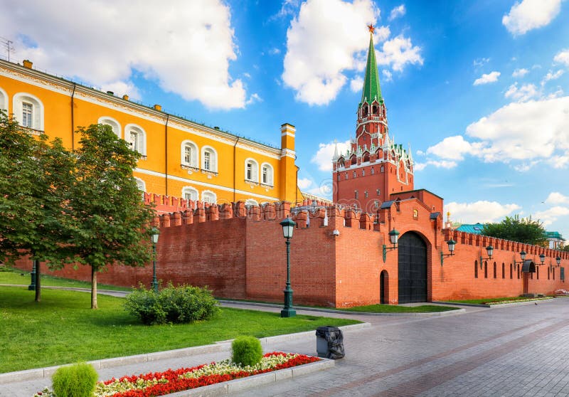 Kremlin Moscow at Day, Russia Stock Photo - Image of history, moscow ...