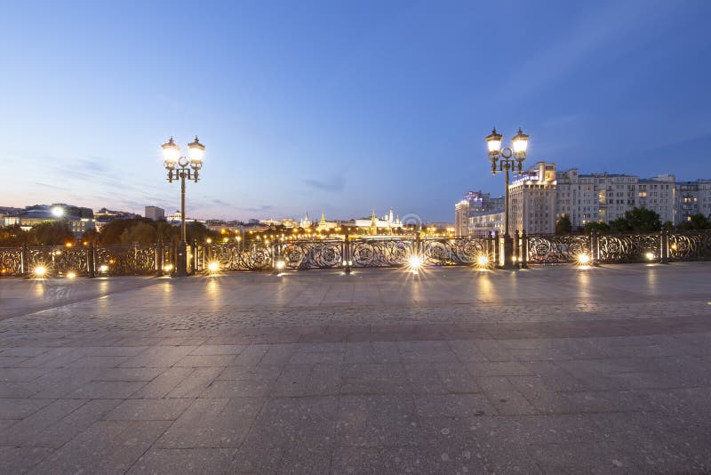 Kremlin at Night, Moscow, Russia--the Most Popular View of Moscow Stock ...