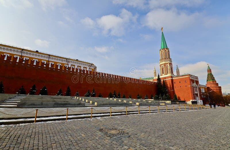 Kremlin, red square stock image. Image of brick, cloud - 25387665