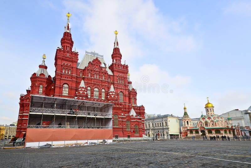 Kremlin, red square stock photo. Image of colorful, tourist - 25387722