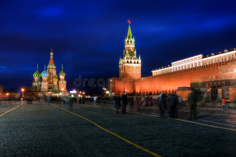 Kremlin and Red Square stock photo. Image of tourism, russian - 7519118