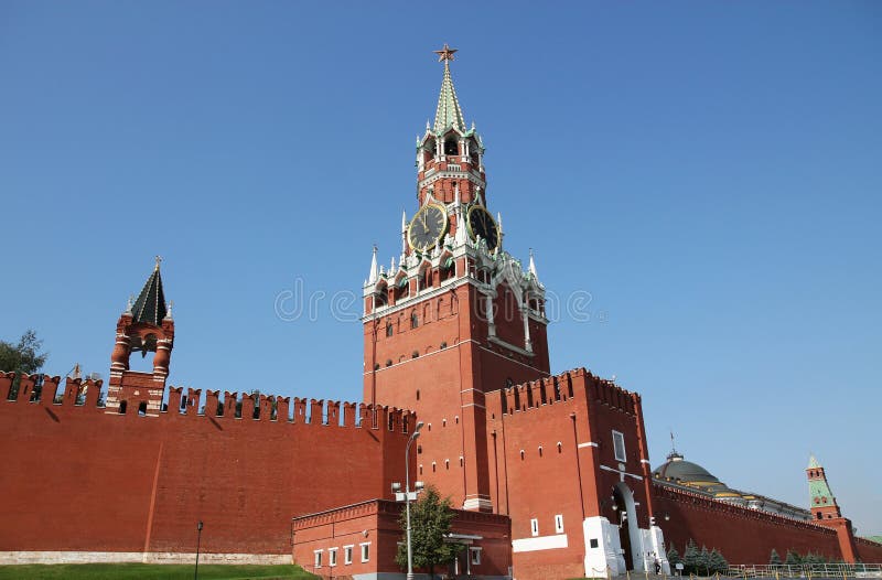 Kremlin tower gate stock image. Image of architecture - 21137555
