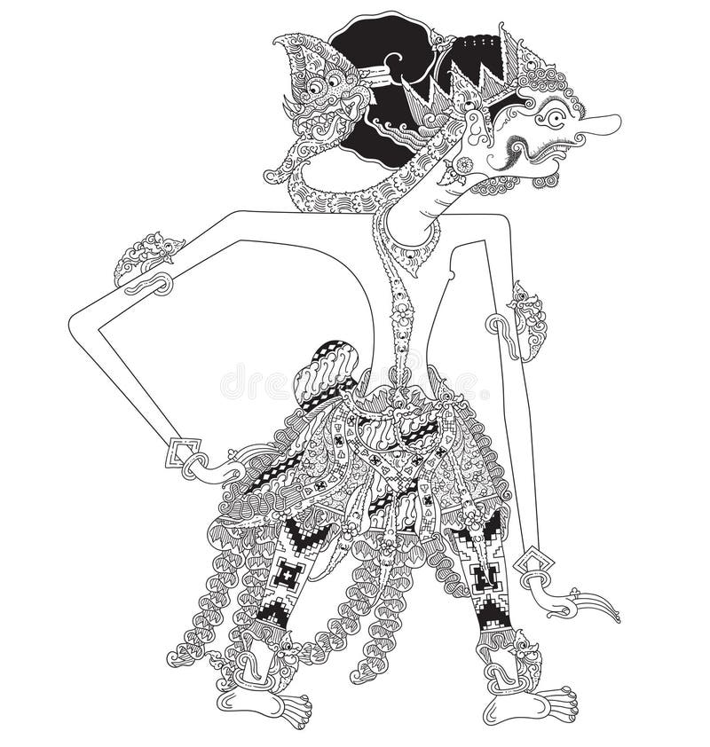 Krepa иллюстрация вектора. иллюстрации насчитывающей яванская - 108386423