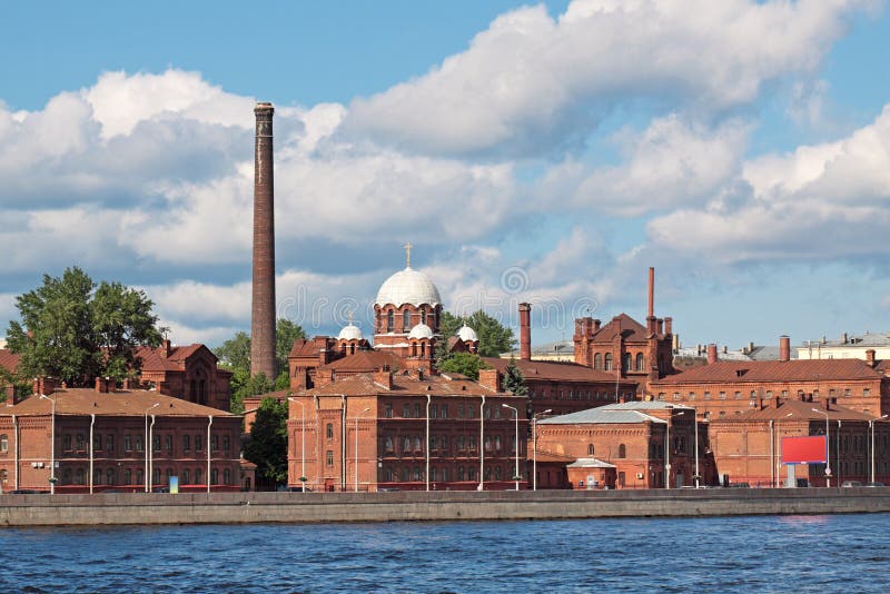 Kresty City Prison in St. Petersburg, Detention Facility on a Summer ...