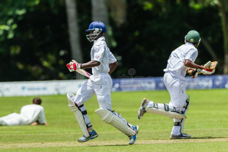 Kricket am Oval redaktionelles stockfoto. Bild von kapitän - 35756838