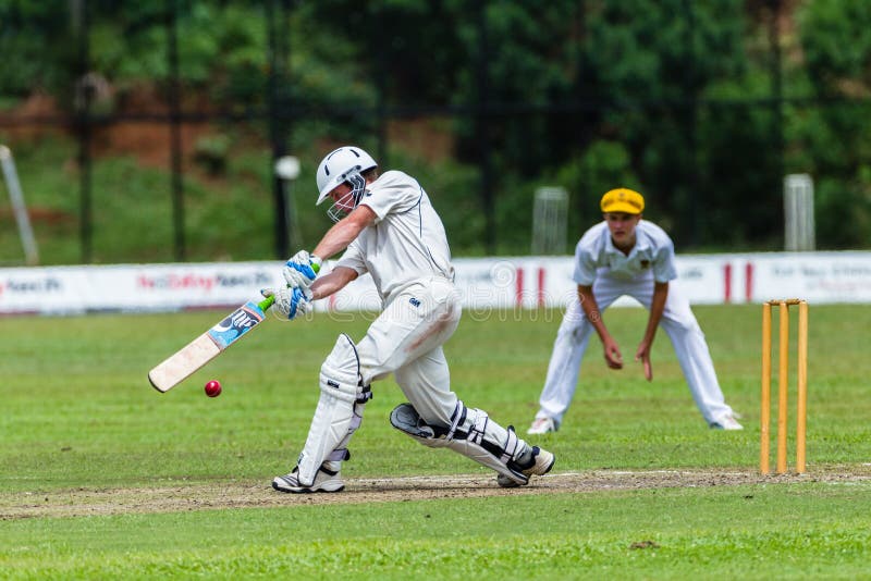 Kricket-Aktions-Sport redaktionelles foto. Bild von anschläge - 37465001