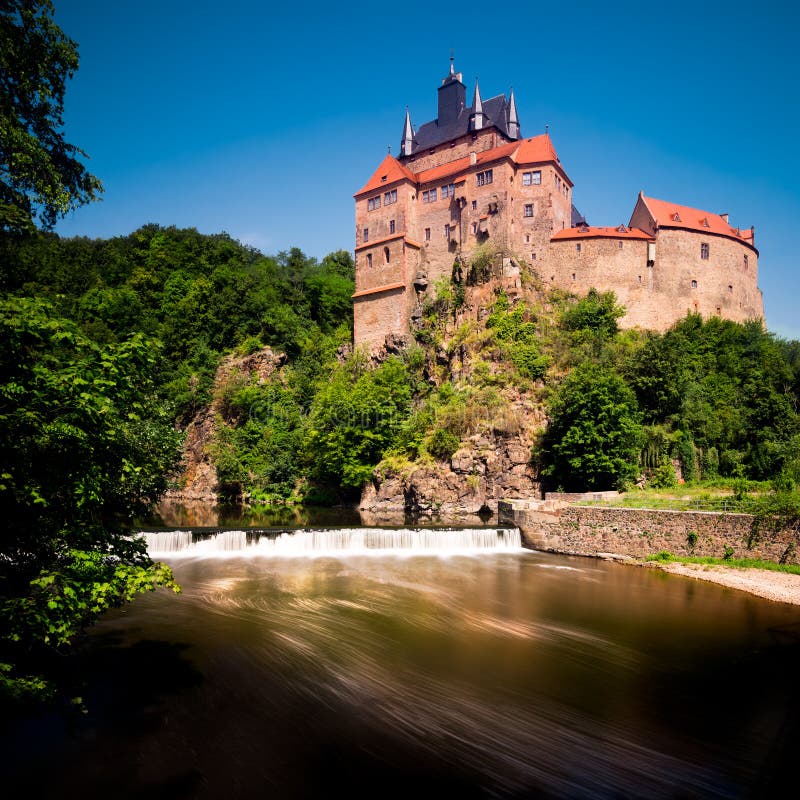 Kriebstein Castle Saxony Germany Stock Photo - Image of knight, europe ...
