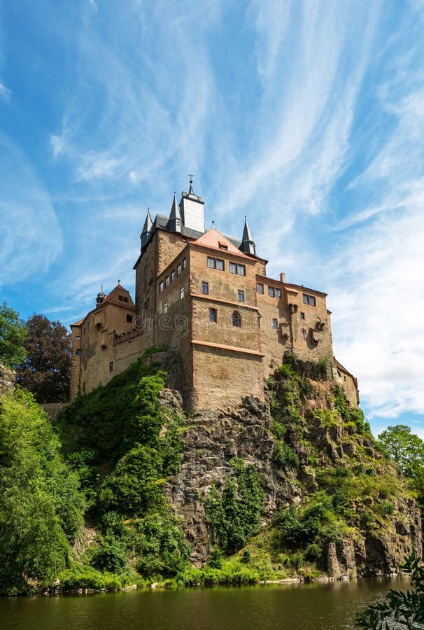 Kriebstein Castle Saxony Germany Stock Photo - Image of knight, europe ...