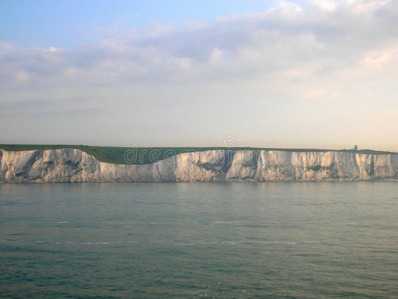 Witte Krijtrotsen Van Dover Stock Foto - Afbeelding bestaande uit zacht ...