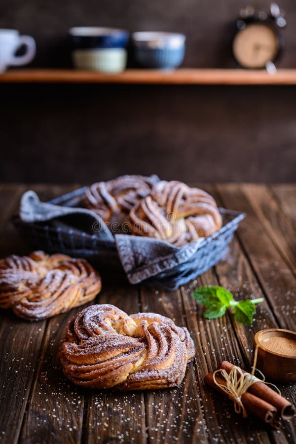 Kringle - Estonian Cinnamon Braid Bread Stock Photo - Image of aromatic ...