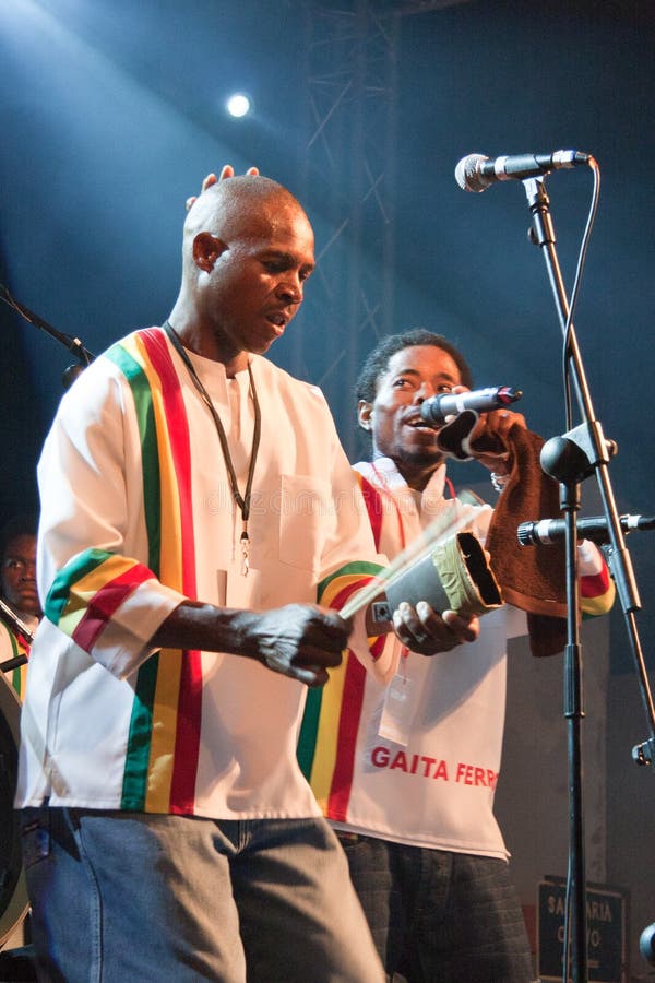 Kriol Jazz Festival on April 14, 2011 Editorial Stock Photo - Image of ...