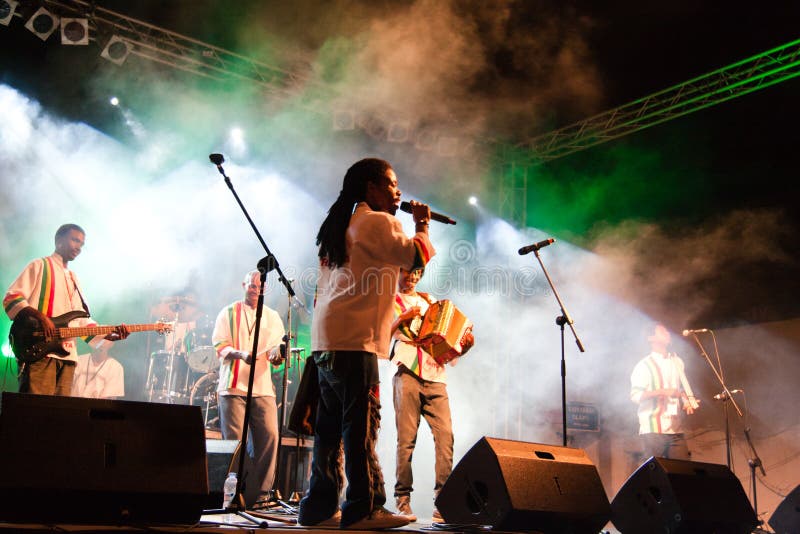 Kriol Jazz Festival on April 14, 2011 Editorial Stock Photo - Image of ...