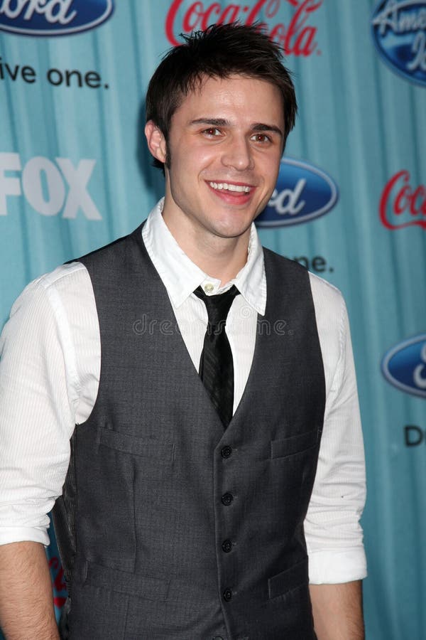 Kris Allen editorial photography. Image of idol, angeles - 38018817