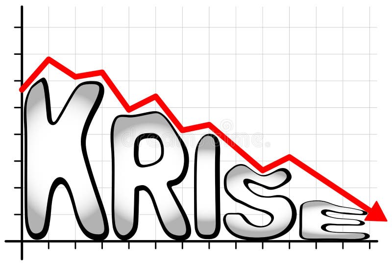 Krise - Krise (deutsche Sprache) Vektor Abbildung - Illustration von ... Krise - Krise (deutsche Sprache) Vektor Abbildung - Illustration von ...
