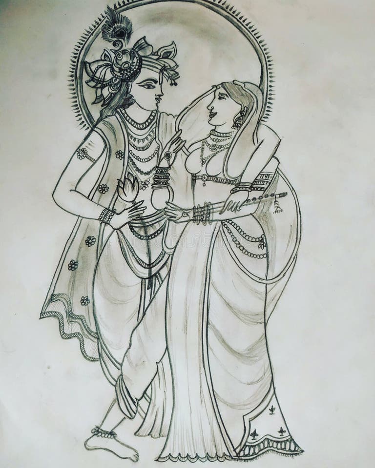 Krishna Pattern Radha Stock Illustrations – 1,445 Krishna Pattern Radha ...