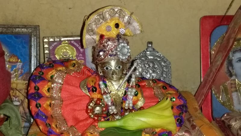 Krishna stock image. Image of krishna, shree, real - 142383811