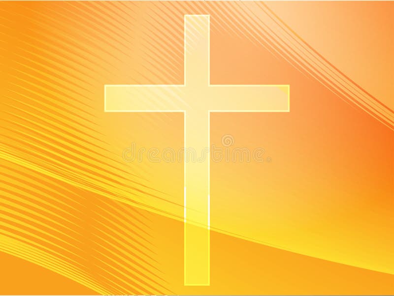 Kristet kors stock illustrationer. Illustration av katolik - 7428860