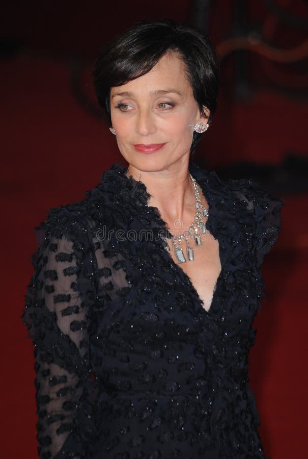 Kristin Scott Thomas, Scott Thomas Editorial Image - Image of woman ...