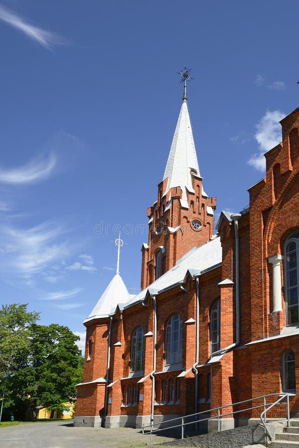 Kristinestad Church (1897), Finland Stock Photo - Image of finland ...