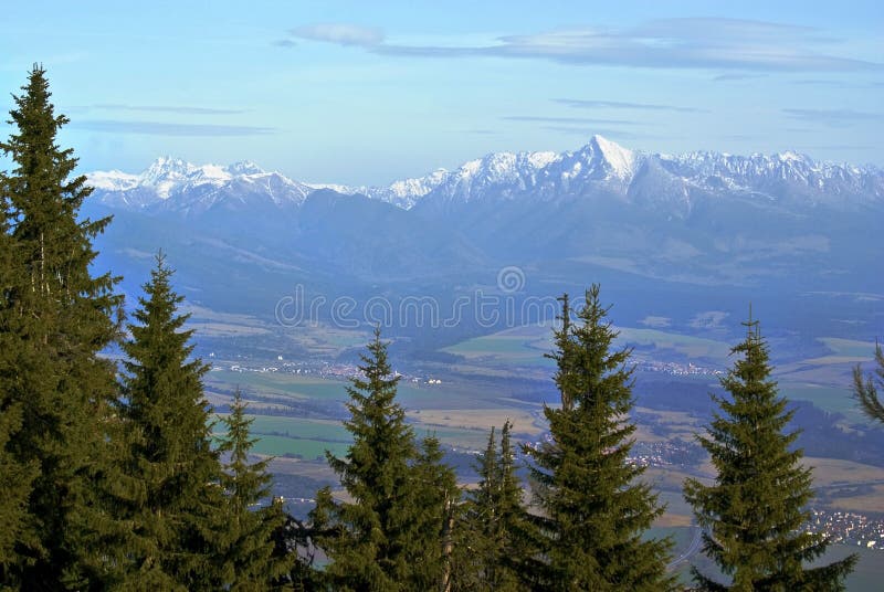 Krivan peak stock photo. Image of beauty, dawn, nature - 12124780