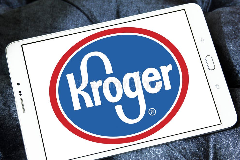 Kroger stores logo editorial photo. Image of icons, commercial - 95699791