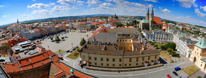Kromeriz Cityscape stock photo. Image of unesco, city - 57987922