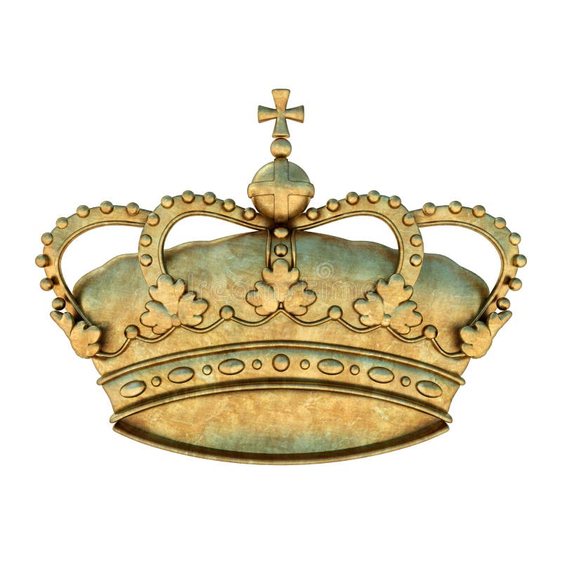 Krona fotografering för bildbyråer. Illustration av heraldik - 50071593