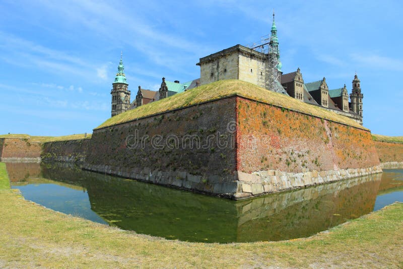 Kronborg castle in Denmark stock photo. Image of europe - 58349256