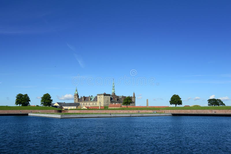 Kronborg Castle of Hamlet in Denmark Stock Image - Image of baltic ...