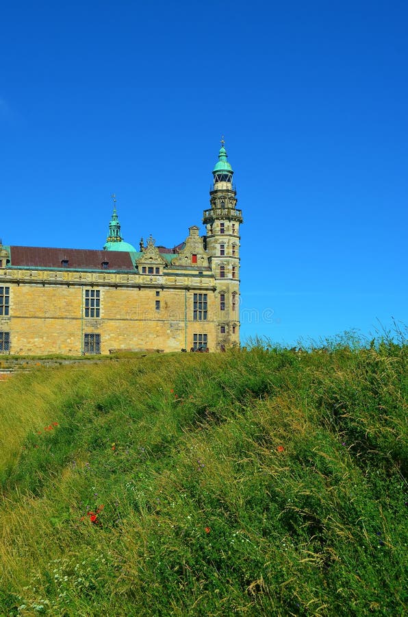 Kronborg - Hamlet`s Castle in Denmark Stock Photo - Image of view ...
