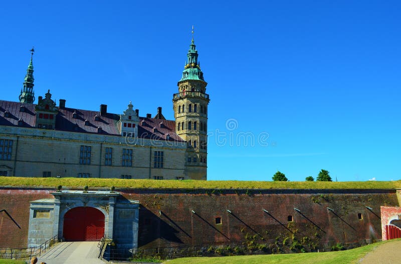 Kronborg - Hamlet`s Castle in Denmark Editorial Photography - Image of ...