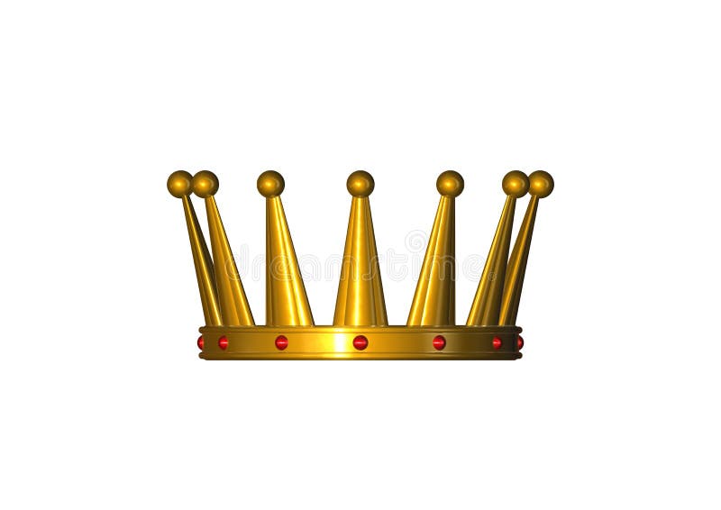 Krone stock abbildung. Illustration von schmucksachen - 12452556