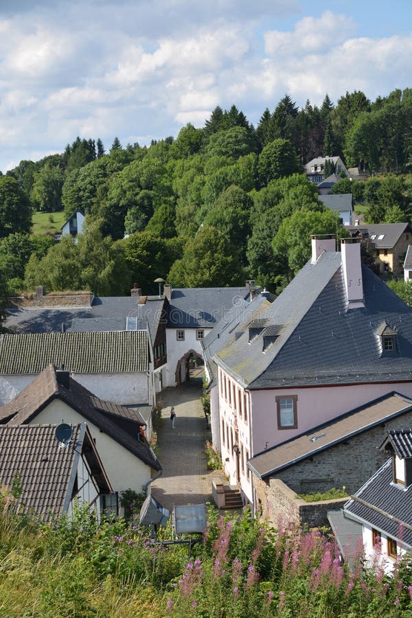 Kronenburg in the Eifel, Germany. Stock Photo - Image of kronenburger ...