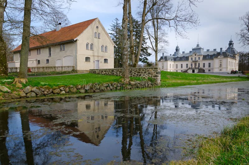 Watercastle stock image. Image of antique, towers, ages - 11469