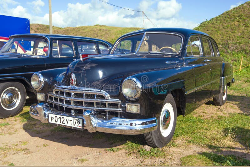 The First Soviet Representative-class Car GAZ-12 Editorial Photo ...