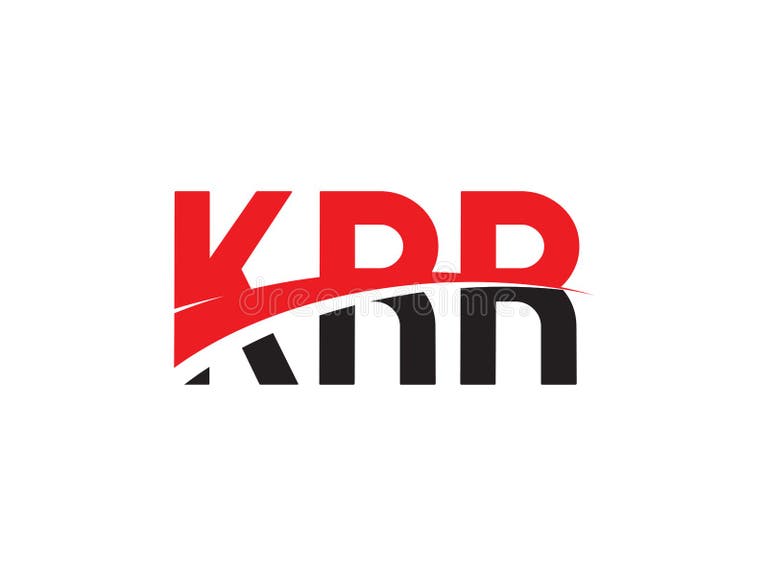 KRR Letter Initial Logo Design Vector Illustration Stock Vector ...